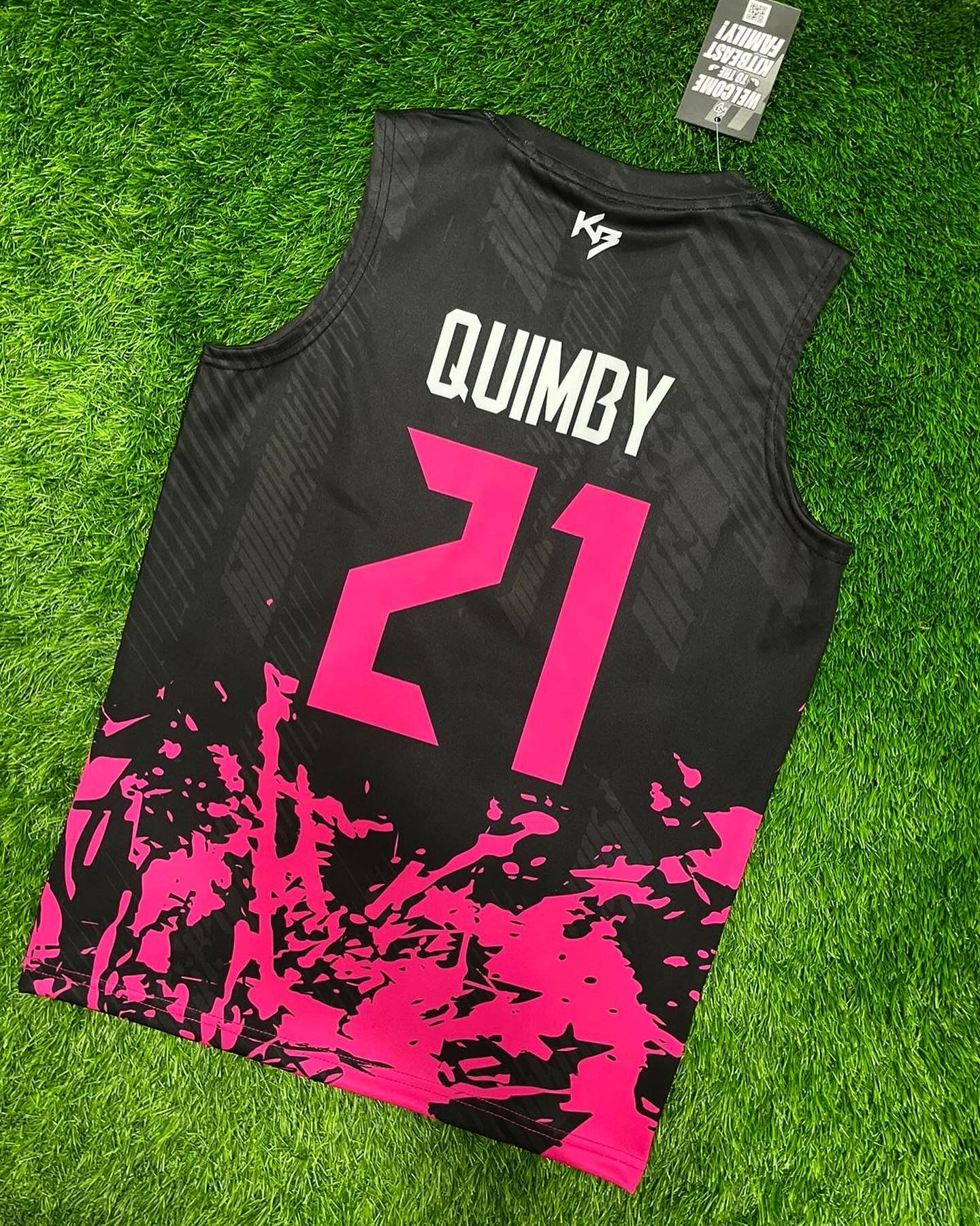 Panthers Dri-Fit 7v7 Custom Flag Football Uniforms – KitBeast Sports ...