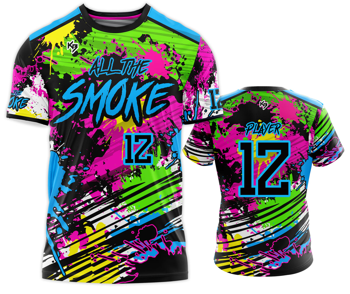 All The Smoke Dri-Fit Softball Jersey – KitBeast Sports Apparel