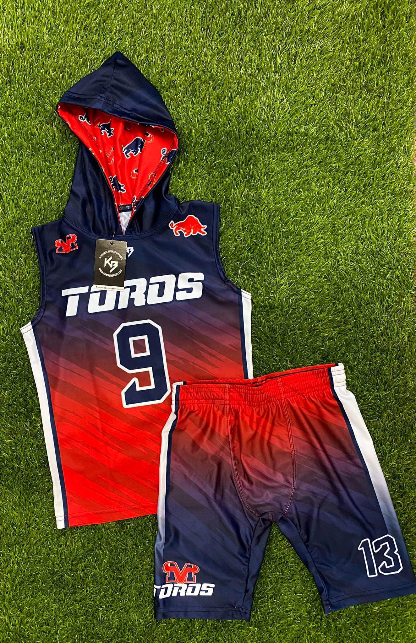 Bandits Compression 7v7 Custom Flag Football Uniforms – KitBeast Sports ...