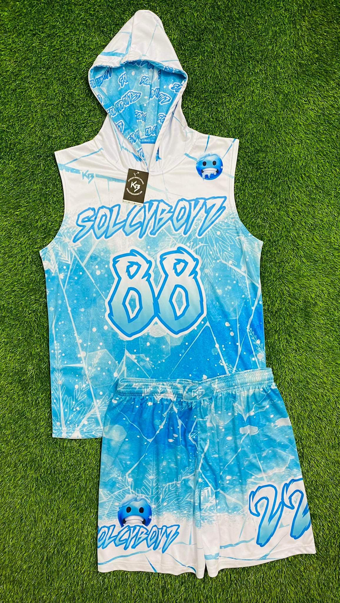 Ice Cold Dri-Fit Hooded 7v7 Custom Flag Football Jerseys – KitBeast ...