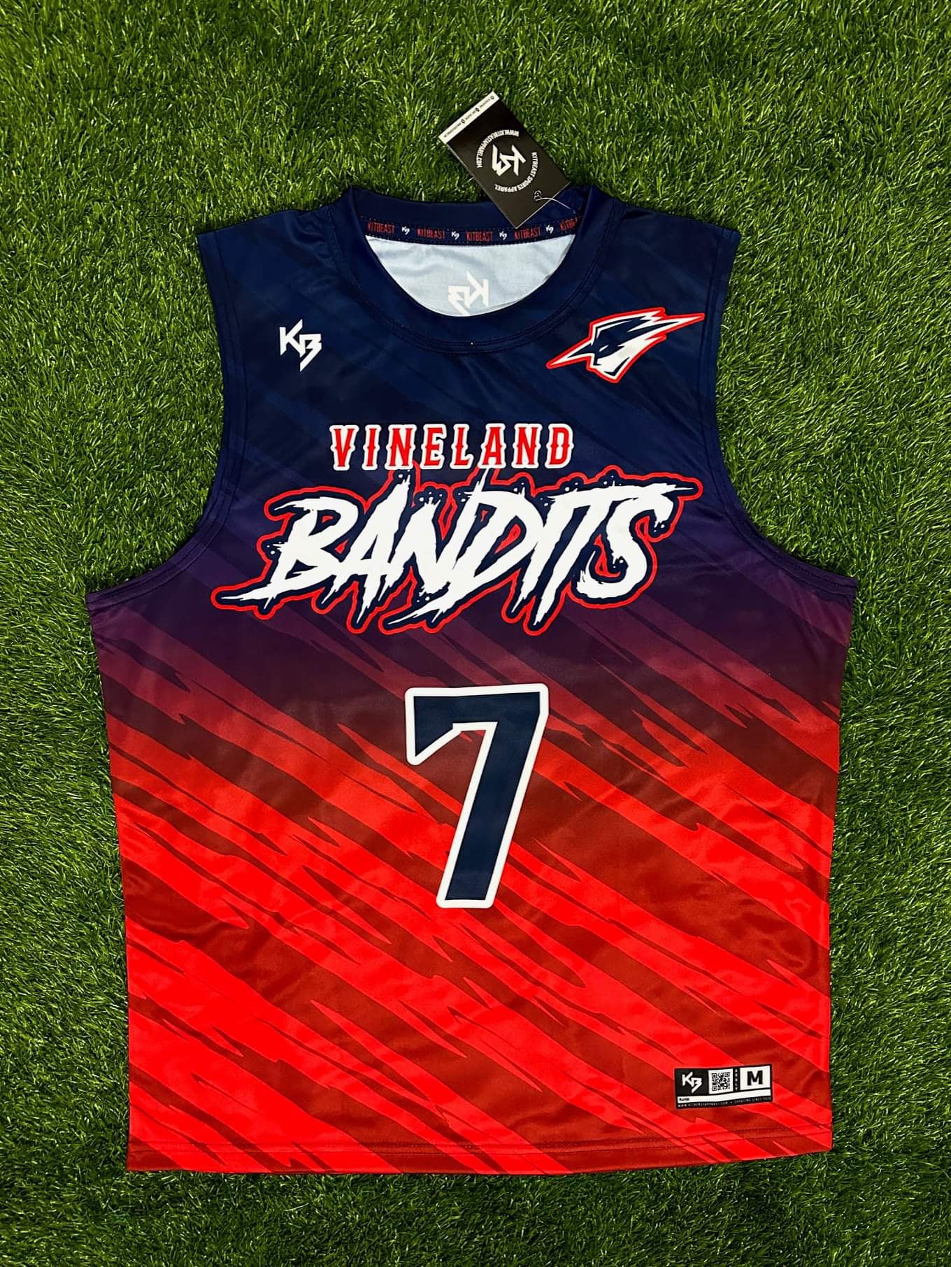 Bandits Compression 7v7 Custom Flag Football Uniforms – KitBeast Sports ...