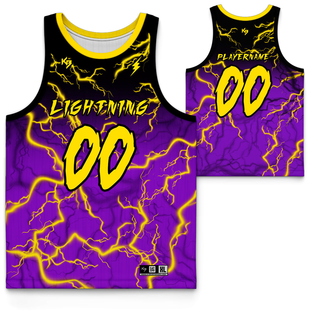 Lightning Custom Basketball Jersey – KitBeast Sports Apparel