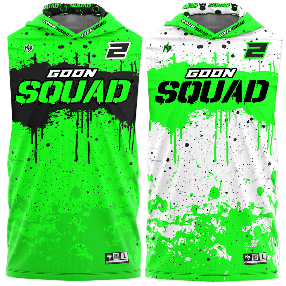 Goon Squad Reversible Hooded Compression 7v7 Custom Flag Football Jers ...
