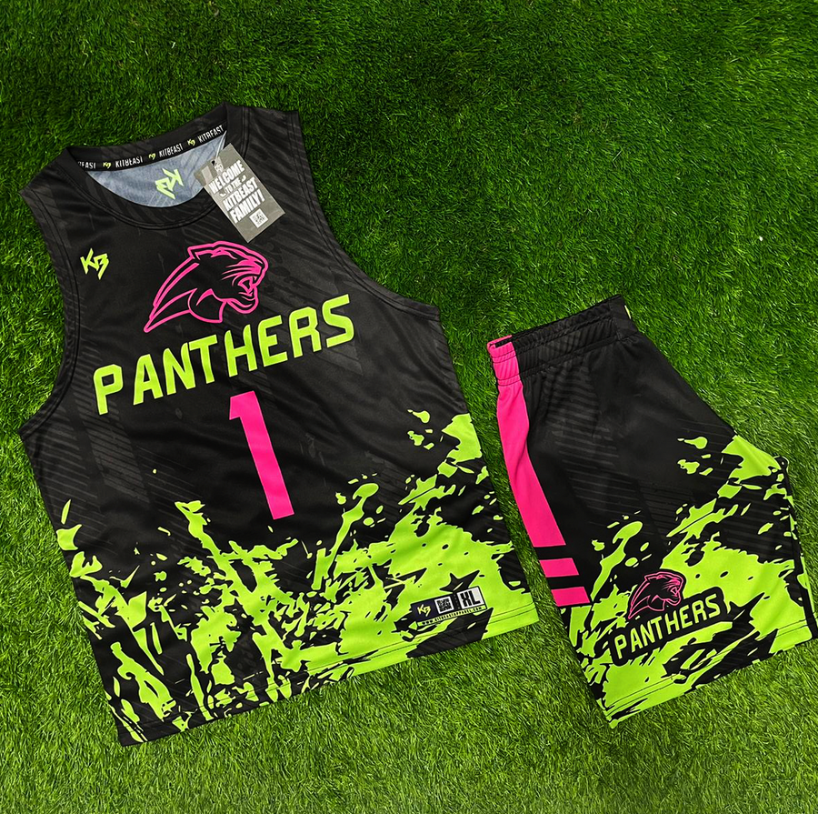 Panthers Dri-Fit 7v7 Custom Flag Football Uniforms – KitBeast Sports ...