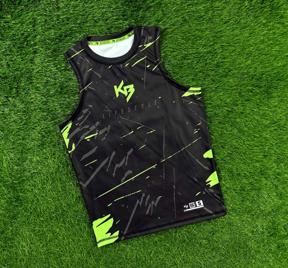 PRJ 01 - KITBEAST BLACK COMPRESSION JERSEY – KitBeast Sports Apparel