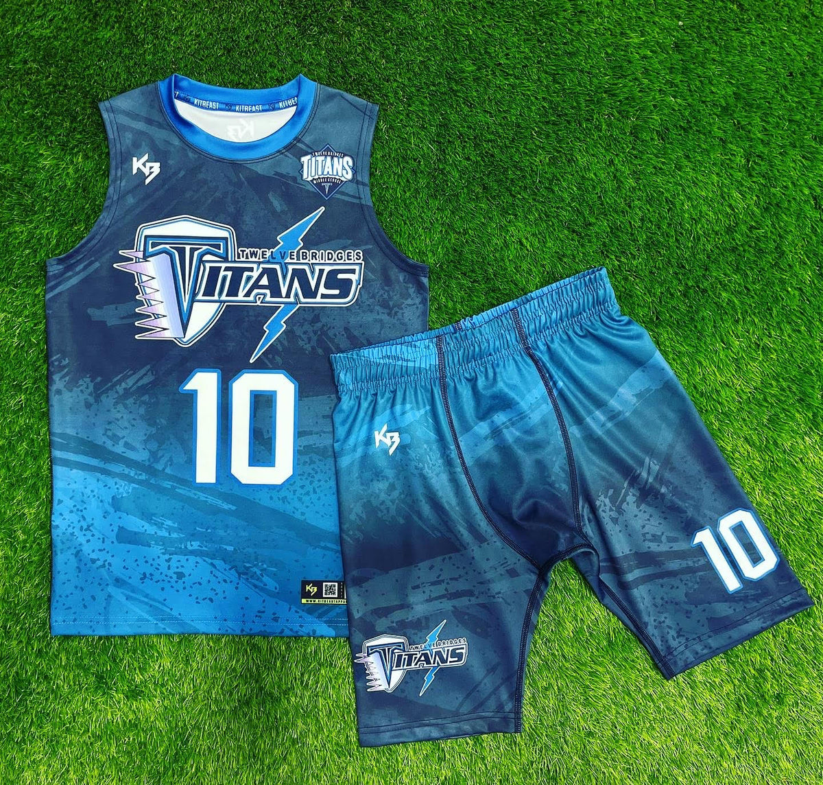 Rams Compression 7v7 Custom Flag Football Uniforms – KitBeast Sports ...