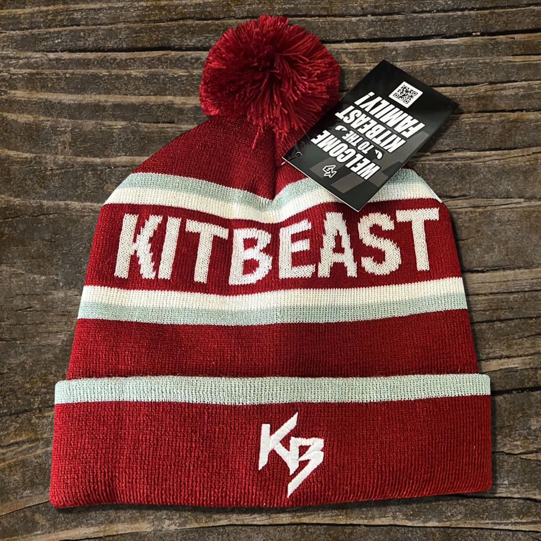 KB - Maroon Winter Cap – KitBeast Sports Apparel