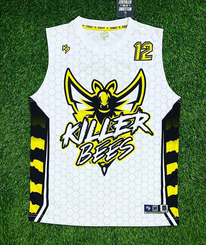 Killer Beez Dri-Fit 7v7 Custom Flag Football Uniforms – KitBeast Sports ...