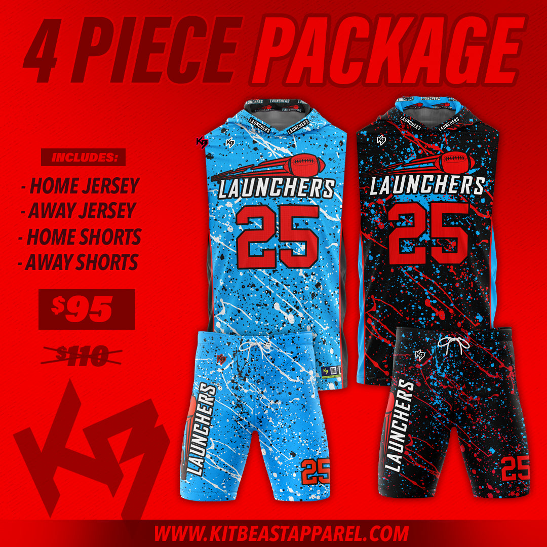 4 PIECE PACKAGE – KitBeast Sports Apparel