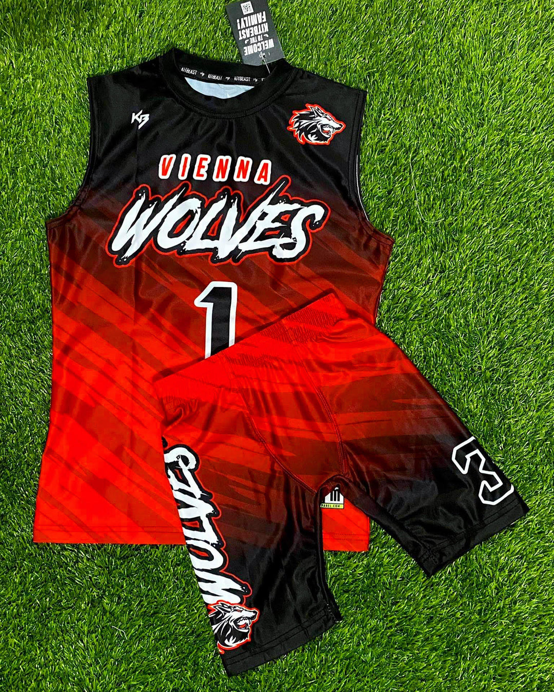 Bandits Compression 7v7 Custom Flag Football Uniforms – KitBeast Sports ...